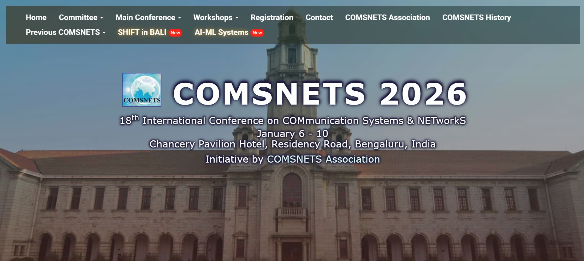 Call For Papers | COMSNETS 2026